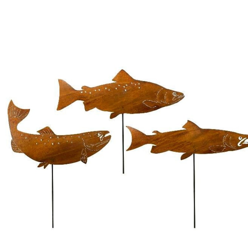 Metal Fish Wall Art - Etsy