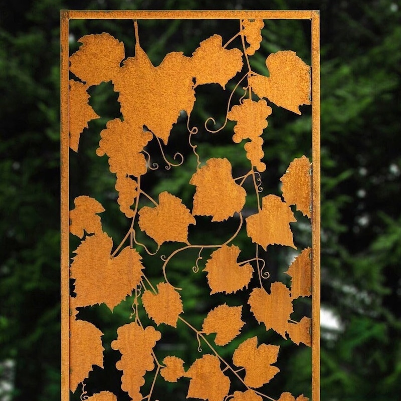 Wrought Iron Privacy Screen - Etsy