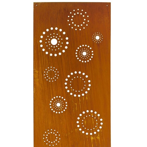 Outdoor Privacy Screens Circle Pattern Decorative Screens - Etsy