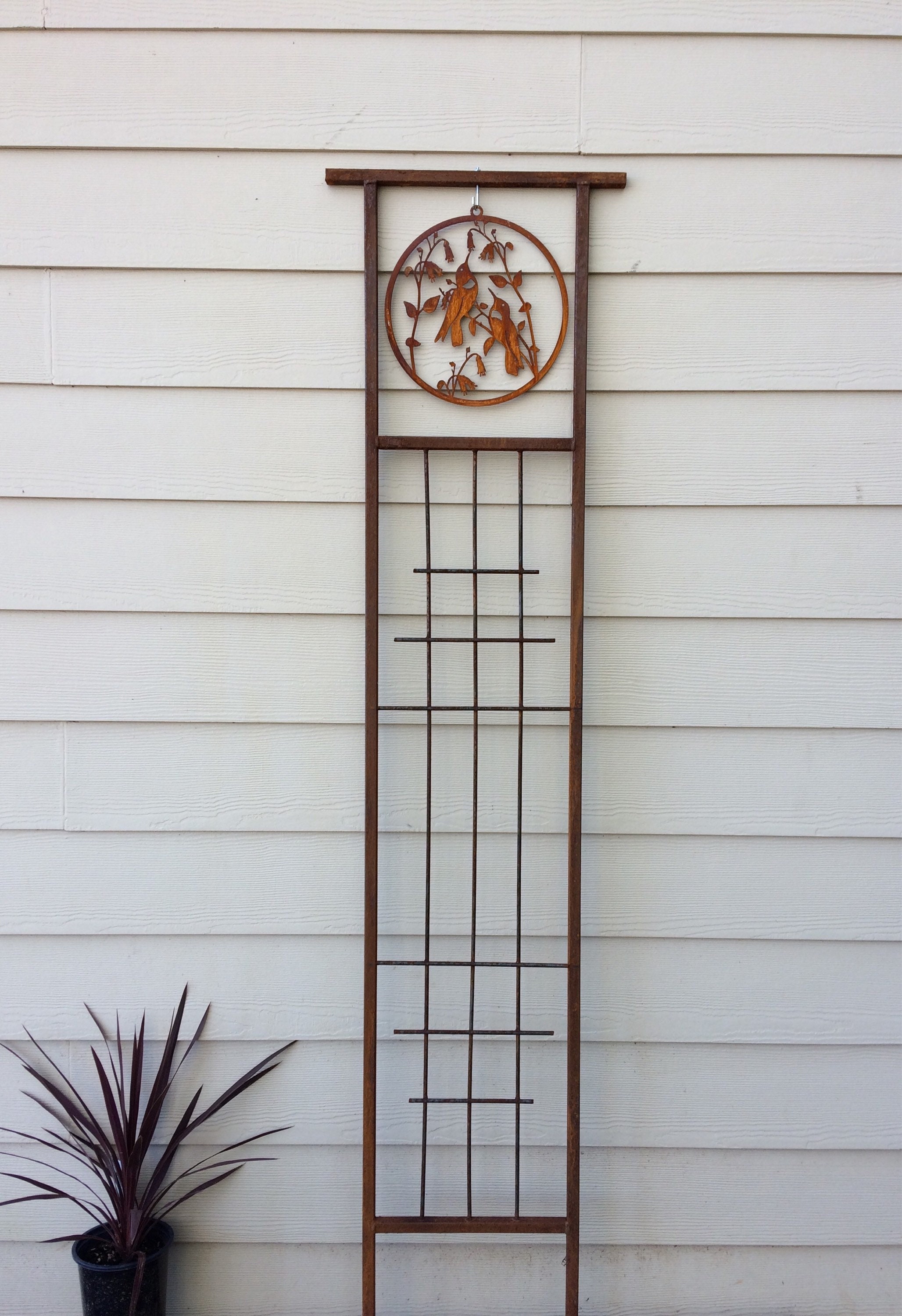 Hummingbird Garden Trellis Plant & Vines for Climbing | Etsy