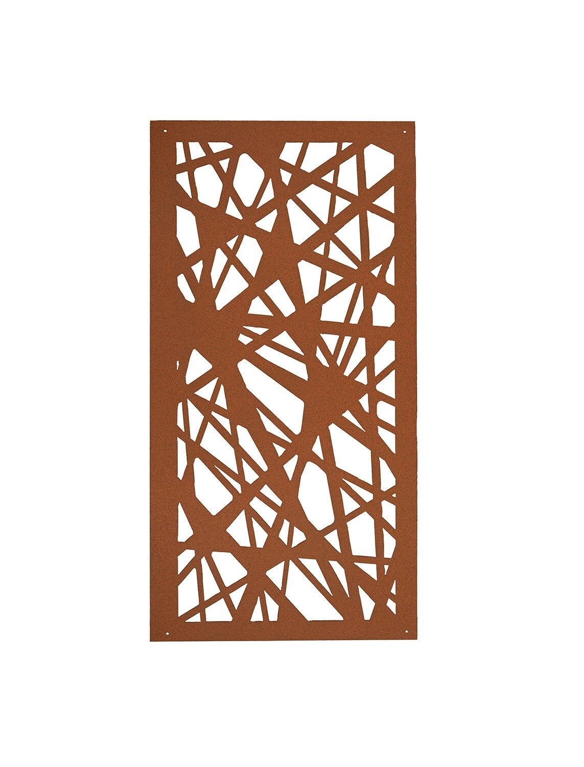 Metal Privacy Screen Outdoor Steel Web Privacy Garden - Etsy