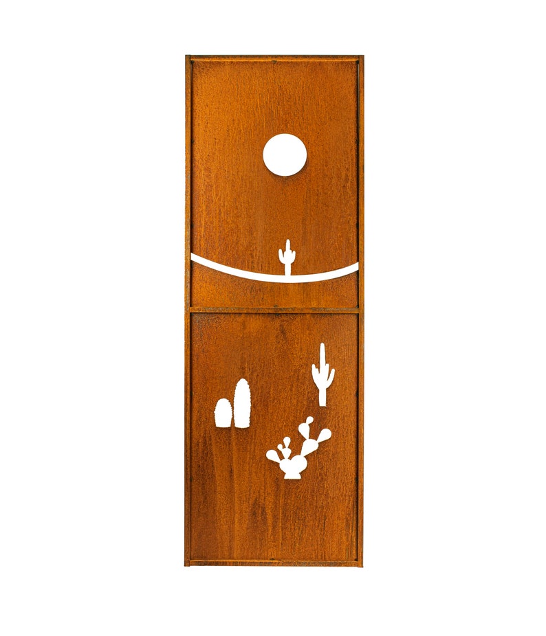 Privacy Screens, Desert Landscape, Saguaro Cactus, Large Metal Art ...