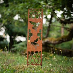 Small Honey Bee Panel, With Ground Stakes SP1008S - Etsy