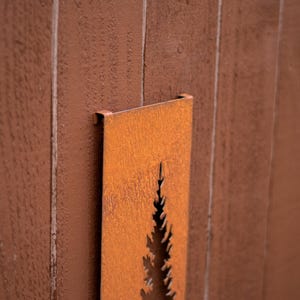 Small Fir Tree Panel, With Wall Mounting SP1001W - Etsy