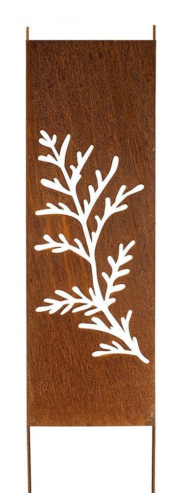 Tree Branch Rusty Privacy Screen Garden Panel 60x16 - Etsy
