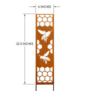Small Honey Bee Panel, With Ground Stakes SP1008S - Etsy