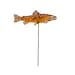 Metal Fish Garden Stakes Metal Art Fish Rock Garden Decor - Etsy