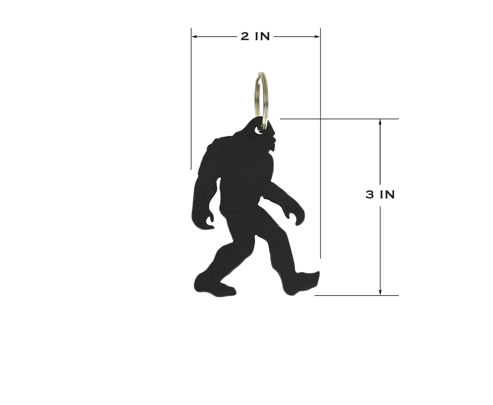 Bigfoot Keychain Sasquatch Bigfoot Gifts Small Gift Key - Etsy