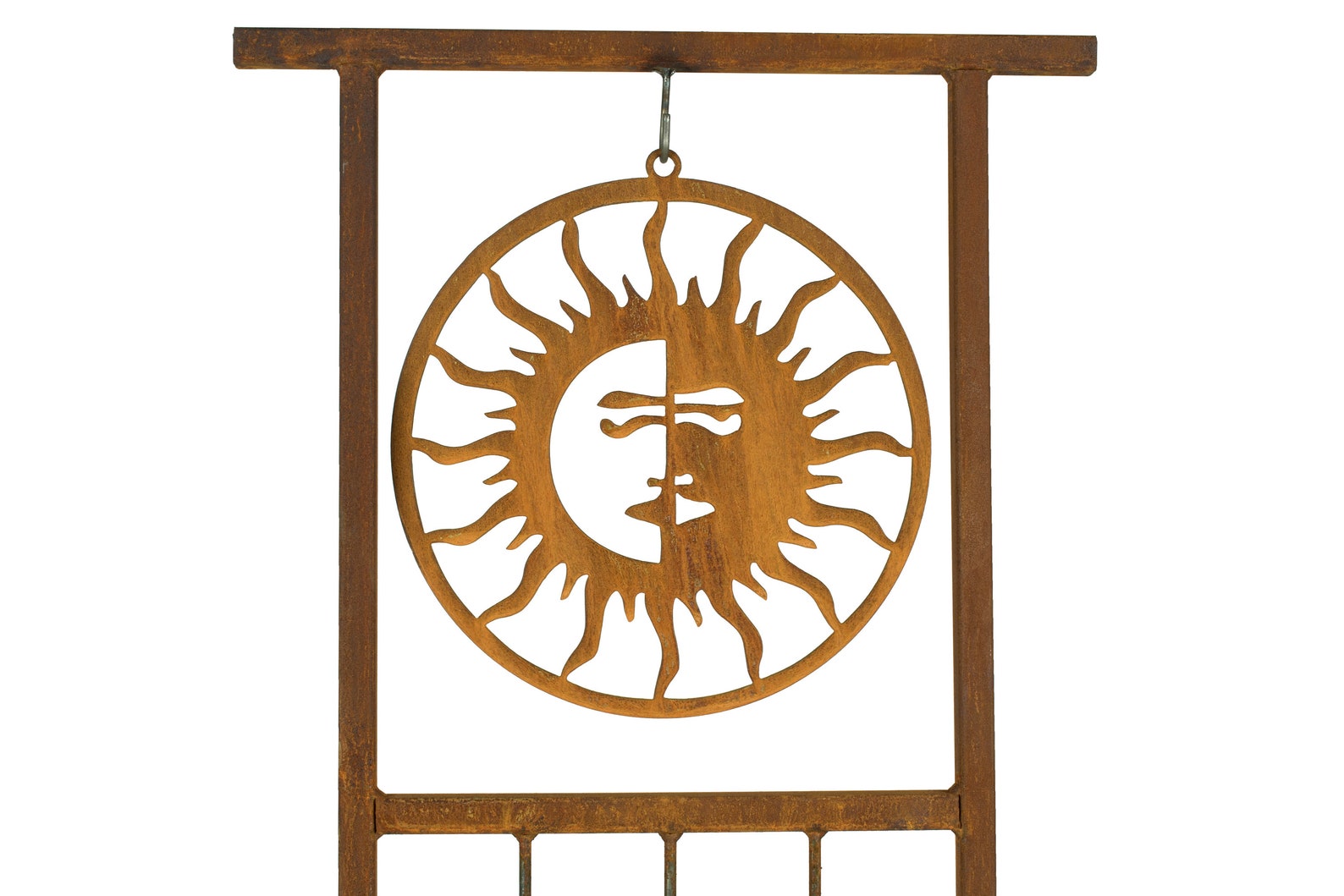 Brilliant Rays of the Sun With Moon...garden Trellis Plant Trellis ...