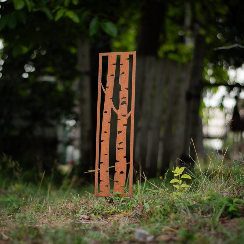 Birch Privacy Screen - Etsy
