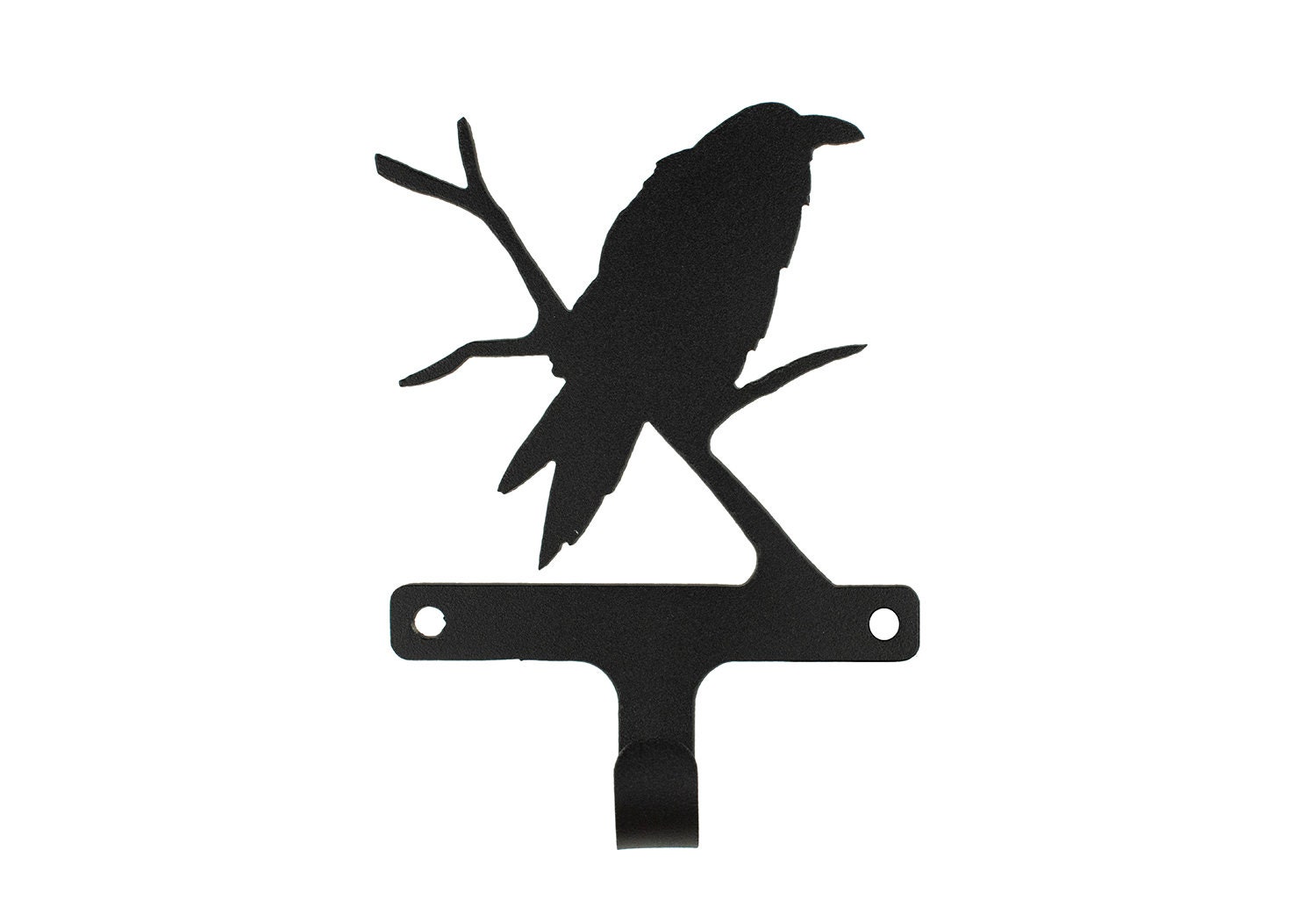 Bird Hook, Metal Art Hooks, Raven Bird Décor, Towel Hooks, Coat Hooks ...