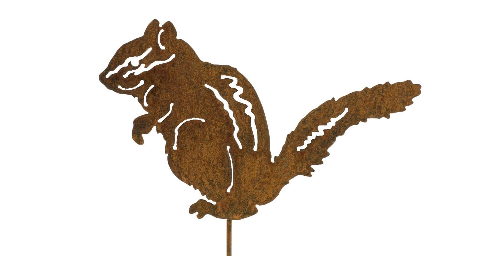 Chipmunk Garden Stake Metal Garden Animal GP107 - Etsy