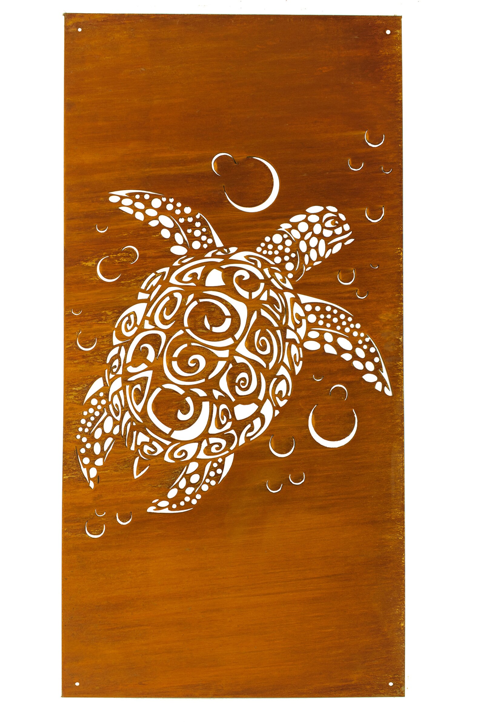 Turtle Art Screen or Panel | Metal Privacy Screens | Turtle Metal Wall ...