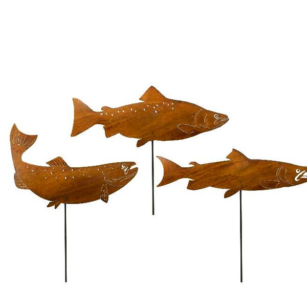 Metal Fish Art - Etsy