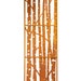 Privacy Screens, Birch Trees Set of 3, Large Metal Panels, Privacy ...