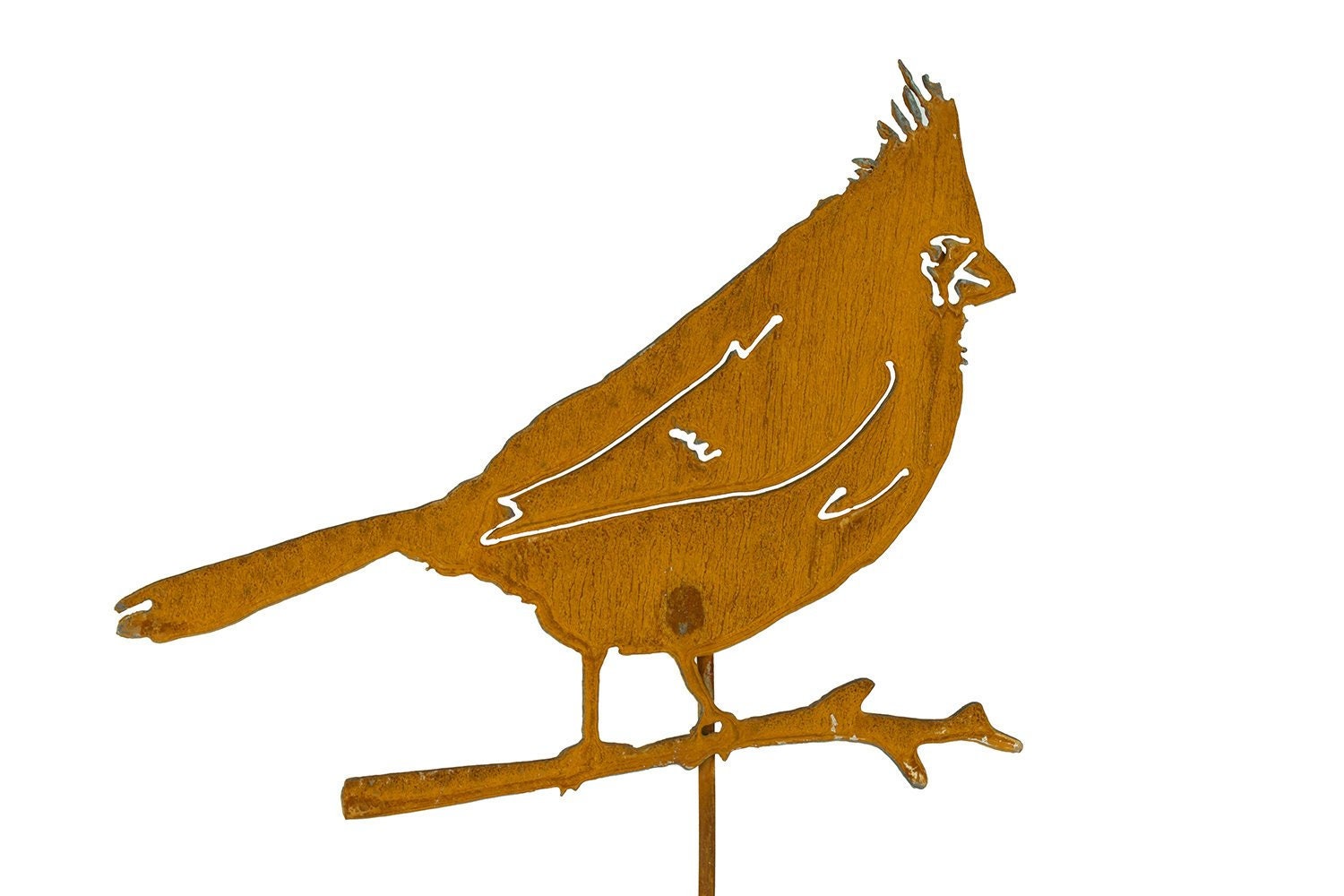 Cardinal Bird Stake Bird Lover Gift Red Cardinal Metal Art | Etsy