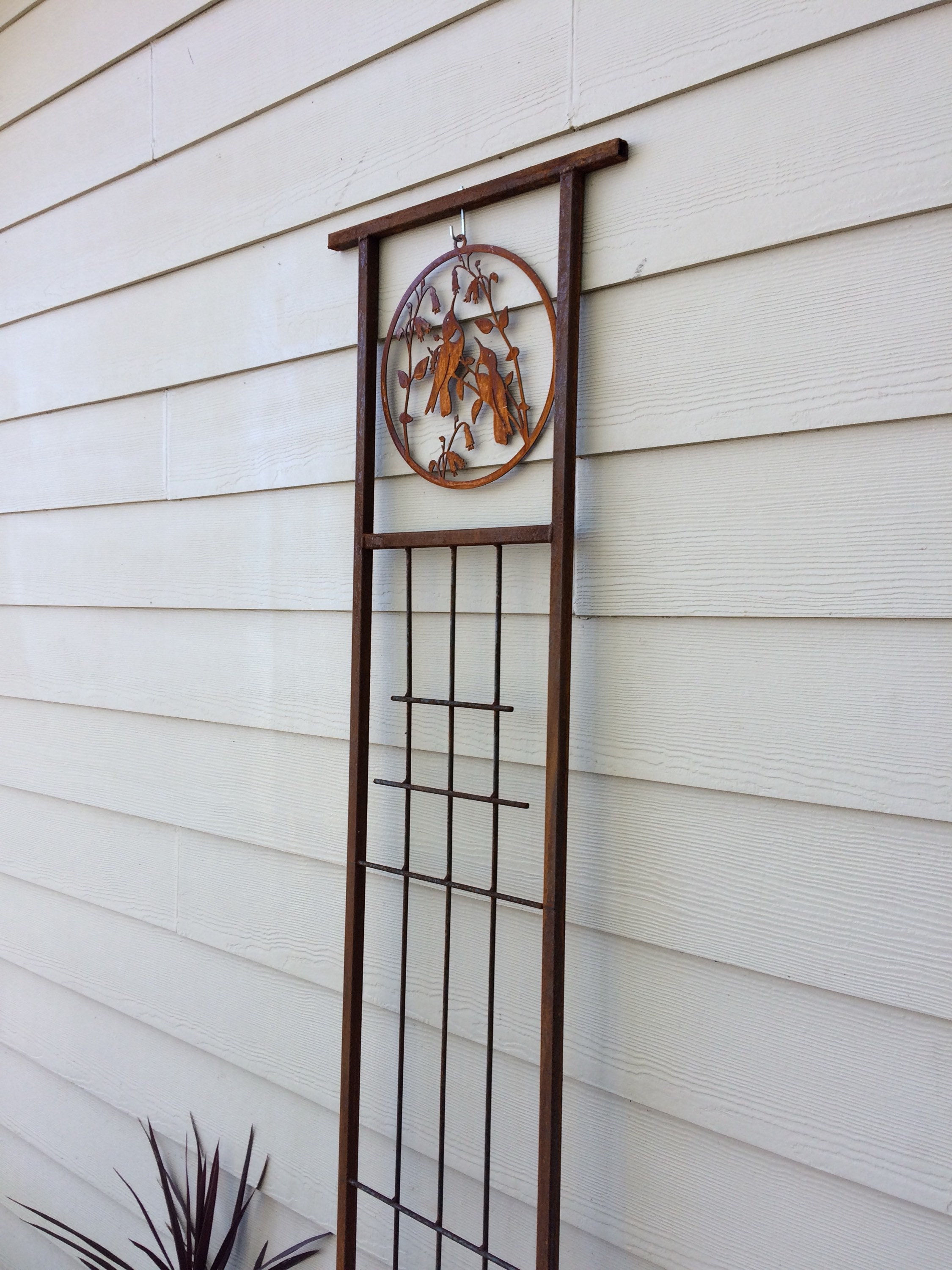 Hummingbird Garden Trellis Plant & Vines for Climbing - Etsy