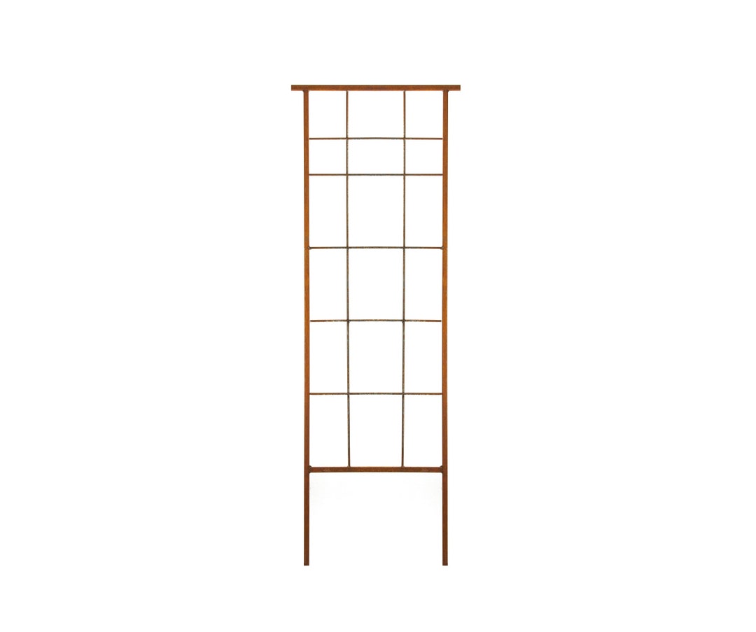 Metal Garden Trellis, Heavy Duty Vegetable Trellis 72x20" Top Bar 24 ...