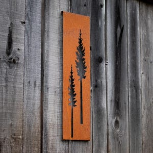 Small Fir Tree Panel, With Wall Mounting SP1001W - Etsy