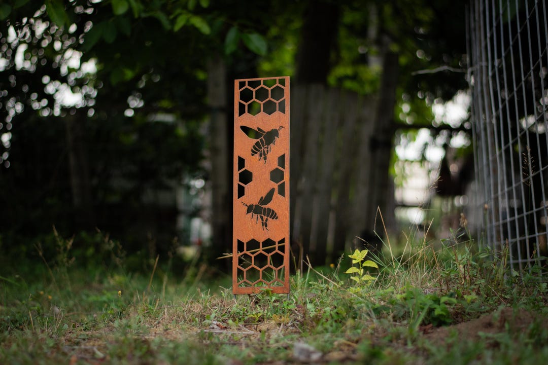 Small Honey Bee Panel, With Ground Stakes SP1008S - Etsy