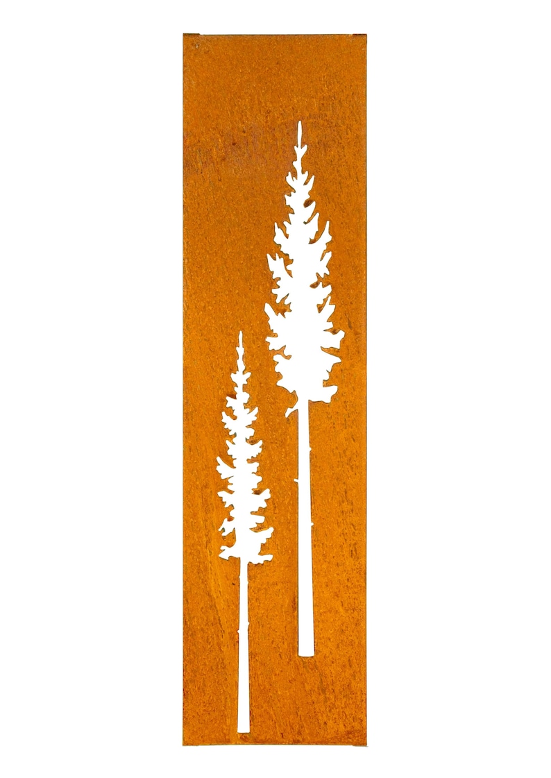 Small Fir Tree Panel, With Wall Mounting SP1001W - Etsy
