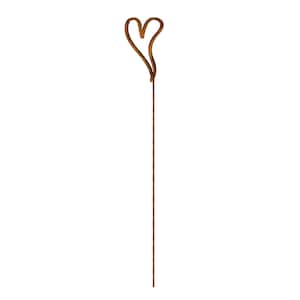 Heart Stake | Flower Pot Stake | Memorial Stake | Heart Garden Art ...