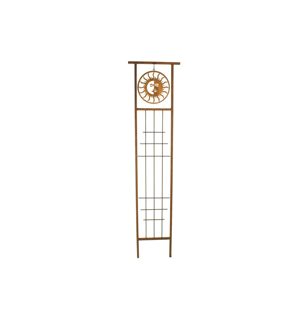 Brilliant Rays of the Sun With Moon...garden Trellis Plant Trellis ...