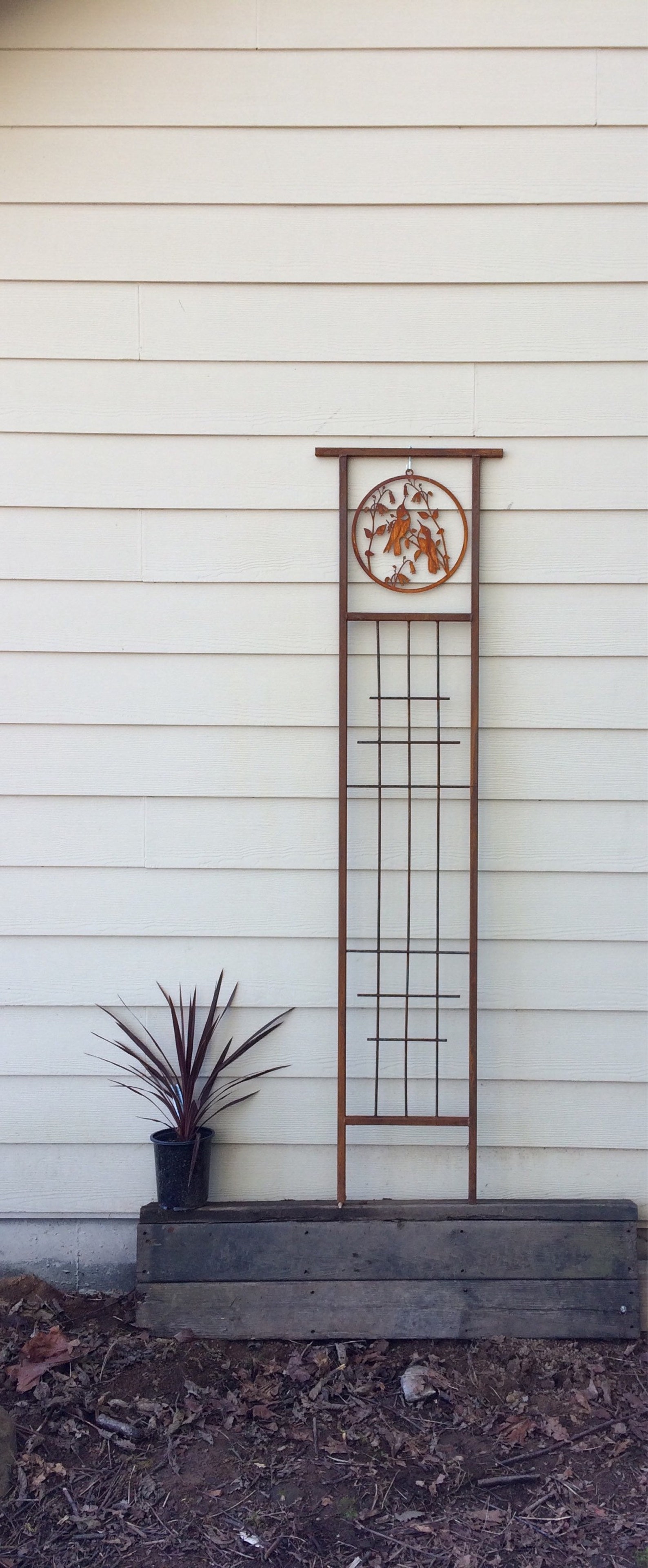 Hummingbird Garden Trellis Plant & Vines for Climbing - Etsy