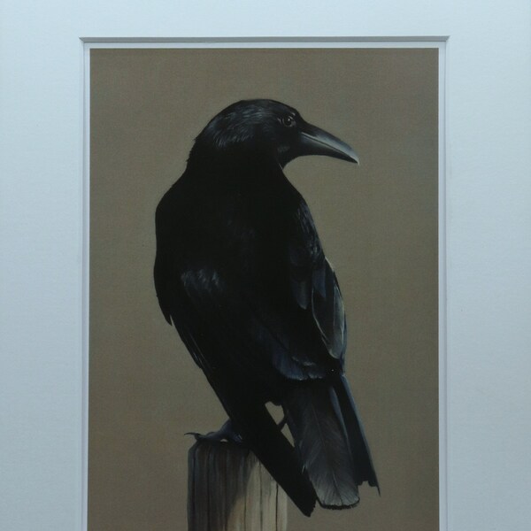 Crow Print - Etsy UK