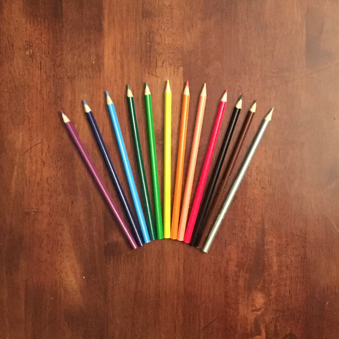 Colored Ecopencils 12 - Etsy