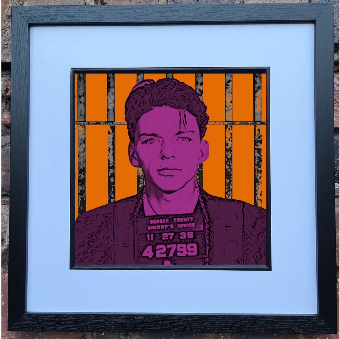 Jail Bird Frankie Original Pop Art Print Signed by the Artist (10149-8 ...
