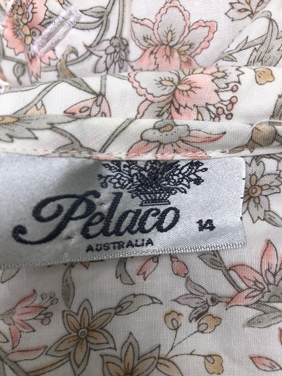 Pelaco 14 country prairie style floral 1980s cotton b… - Gem