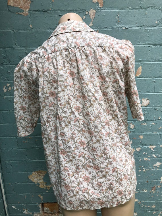 Pelaco 14 country prairie style floral 1980s cotton b… - Gem