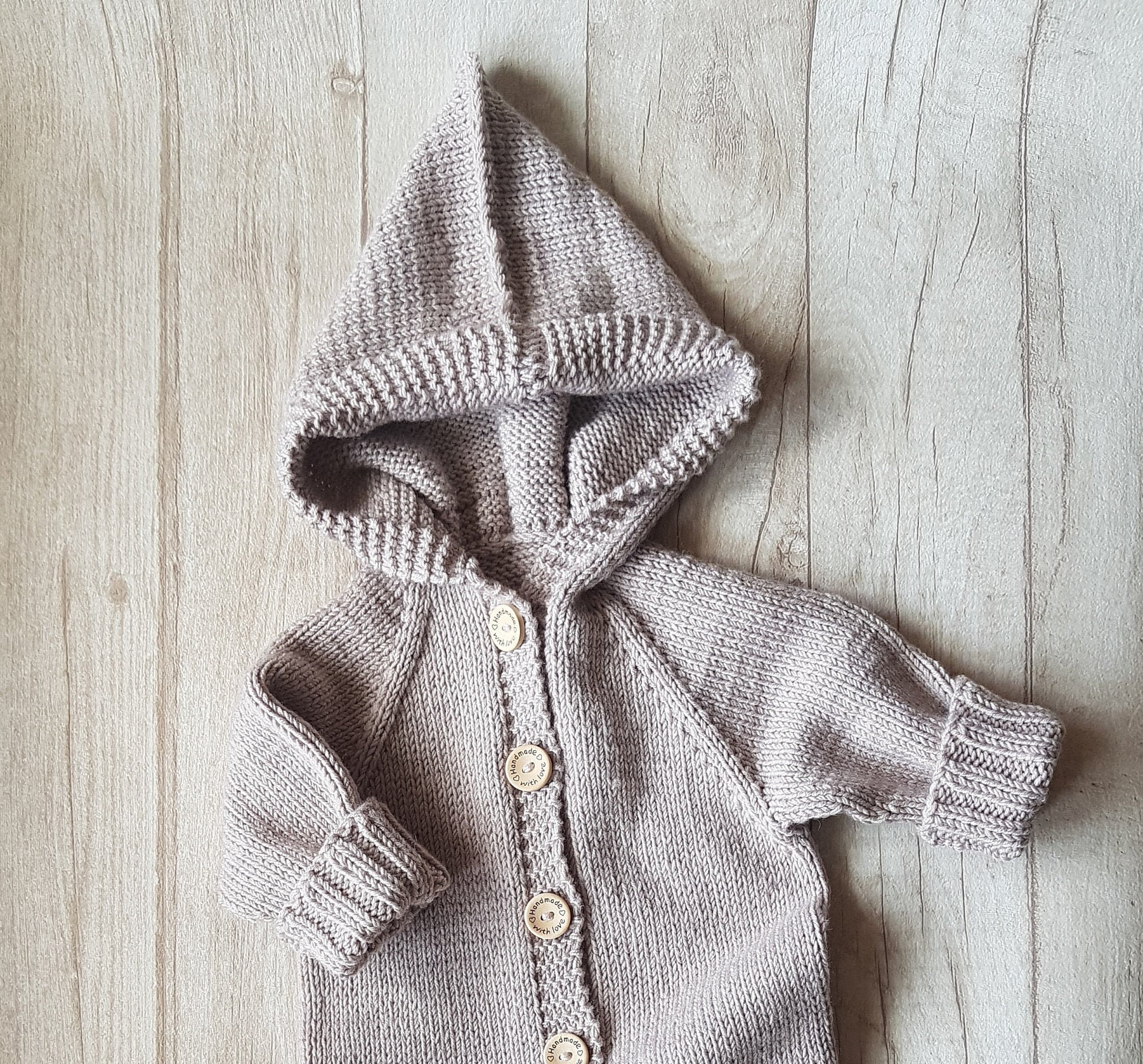 Knit Baby Jumpsuit, Hooded Baby Overalls Knit, Knit Baby Boy Romper ...
