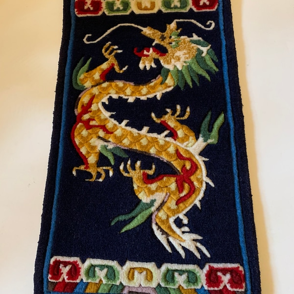 Tibetan Dragon Rug - Etsy