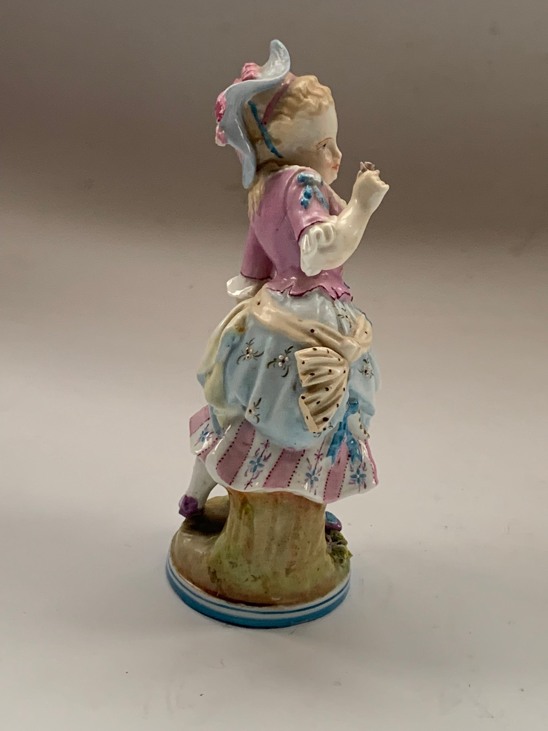 Antique French Porcelain Hand Painted Figurine - Etsy