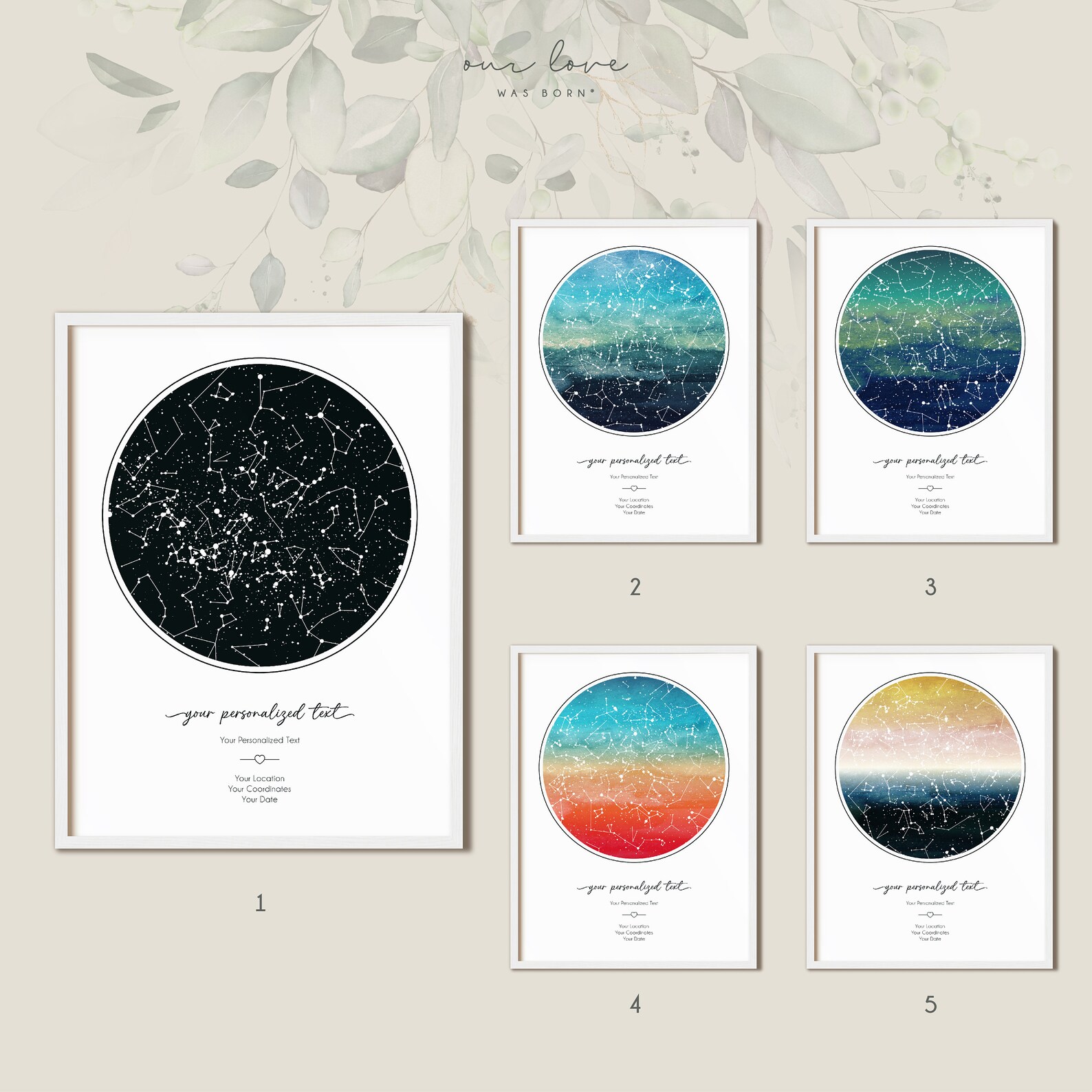 Custom Star Map Birthday Gift for Him, Boyfriend Gift Birthday, Couples ...