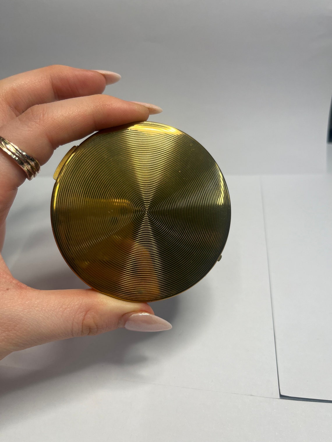 Vintage Stratton Queen Elizabeth II Coronation corona Powder Compact ...