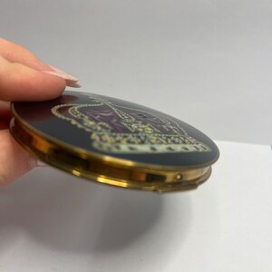 Vintage Stratton Queen Elizabeth II Coronation "corona" Powder Compact ...