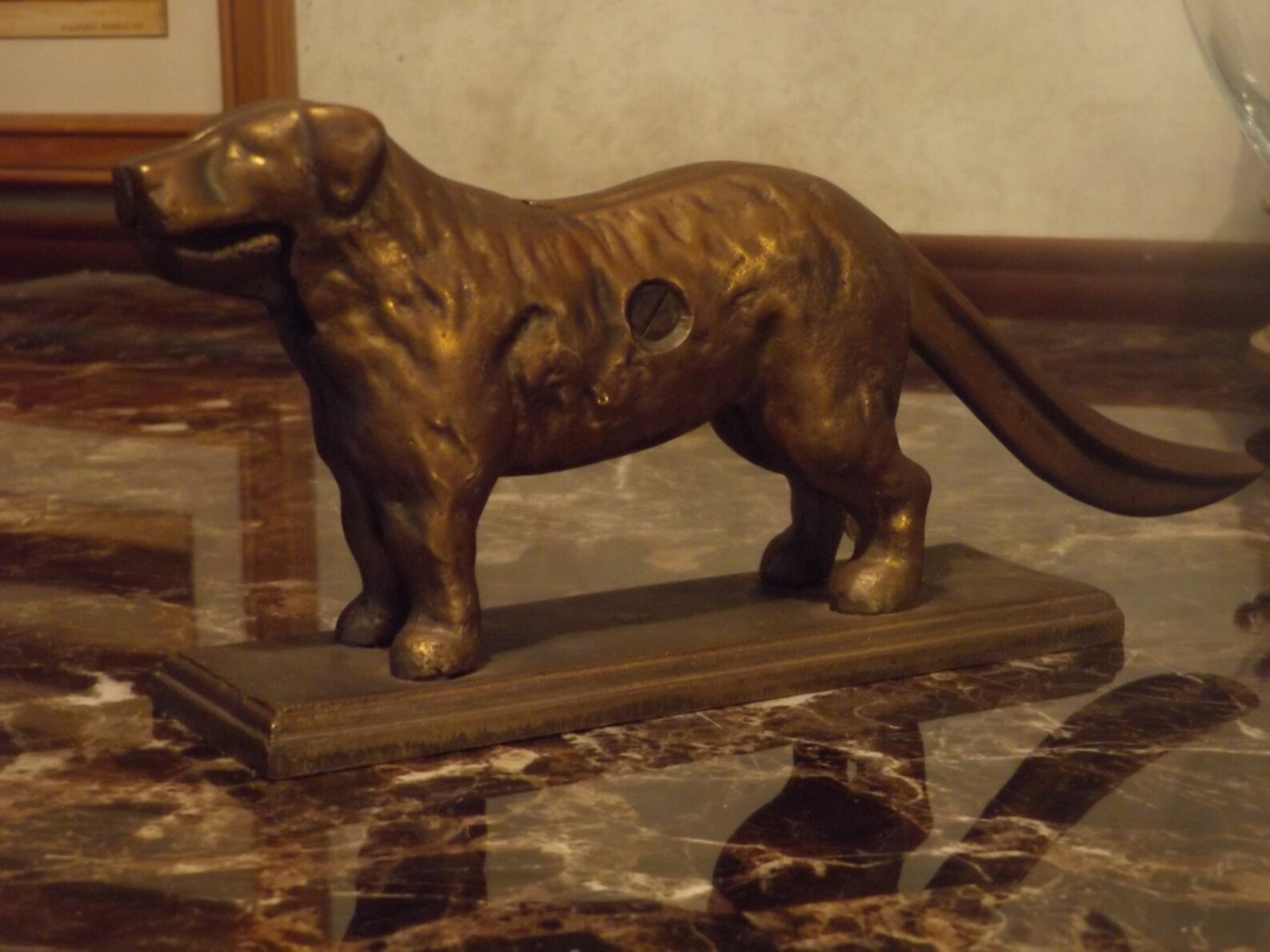 Brass/cast Vintage Dog Nutcracker - Etsy