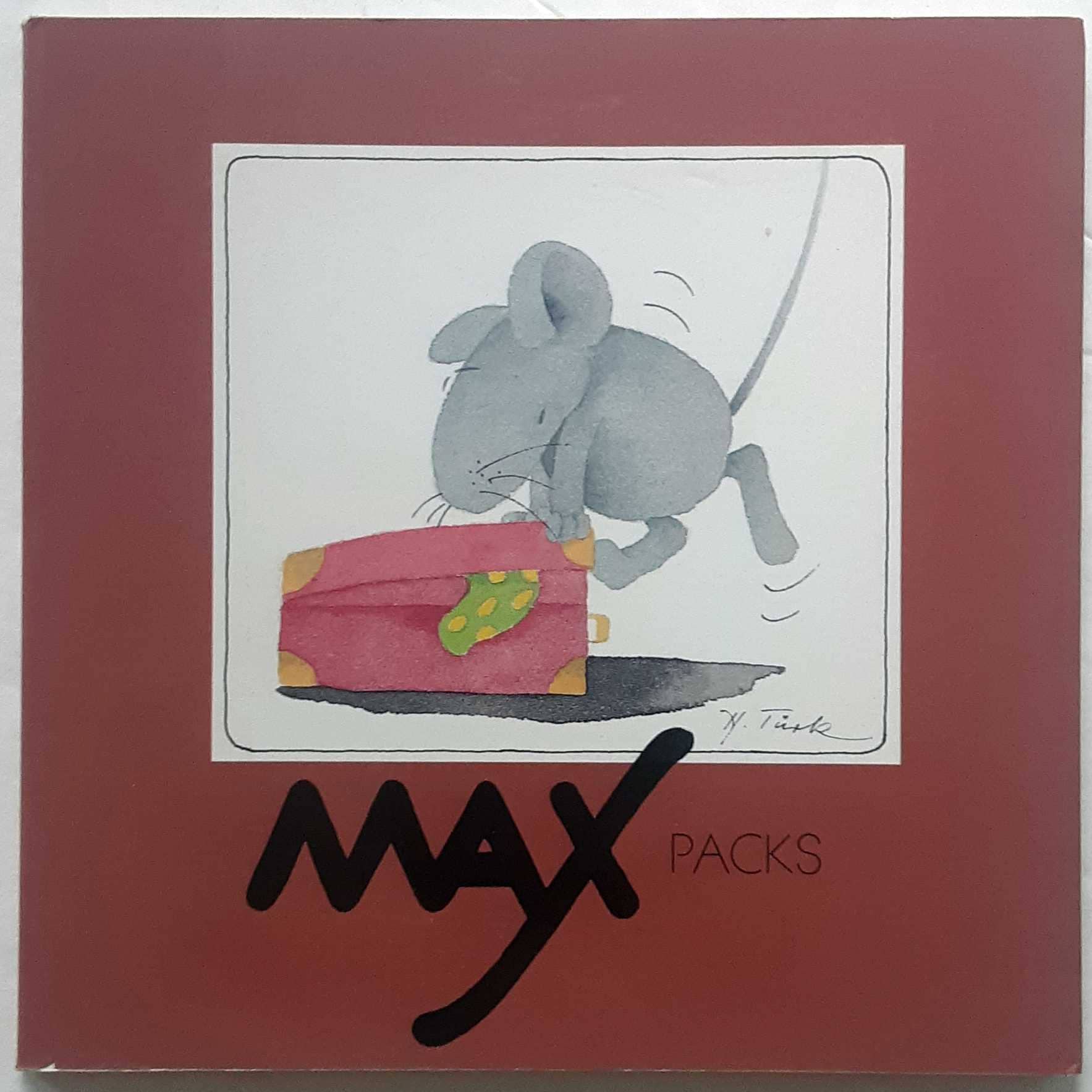 MAX THE MOUSE - Max Paks, by Hanne Turk, 1984, No. 10 in the Series ...