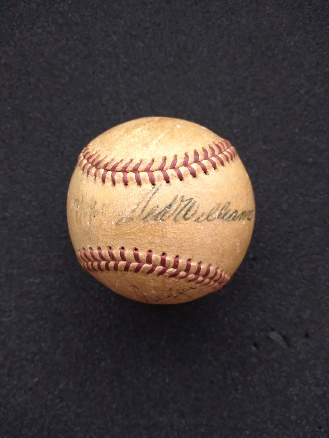 TED WILLIAMS - Ted Williams & Carroll Hardy 1961 Signed Baseball -and ...
