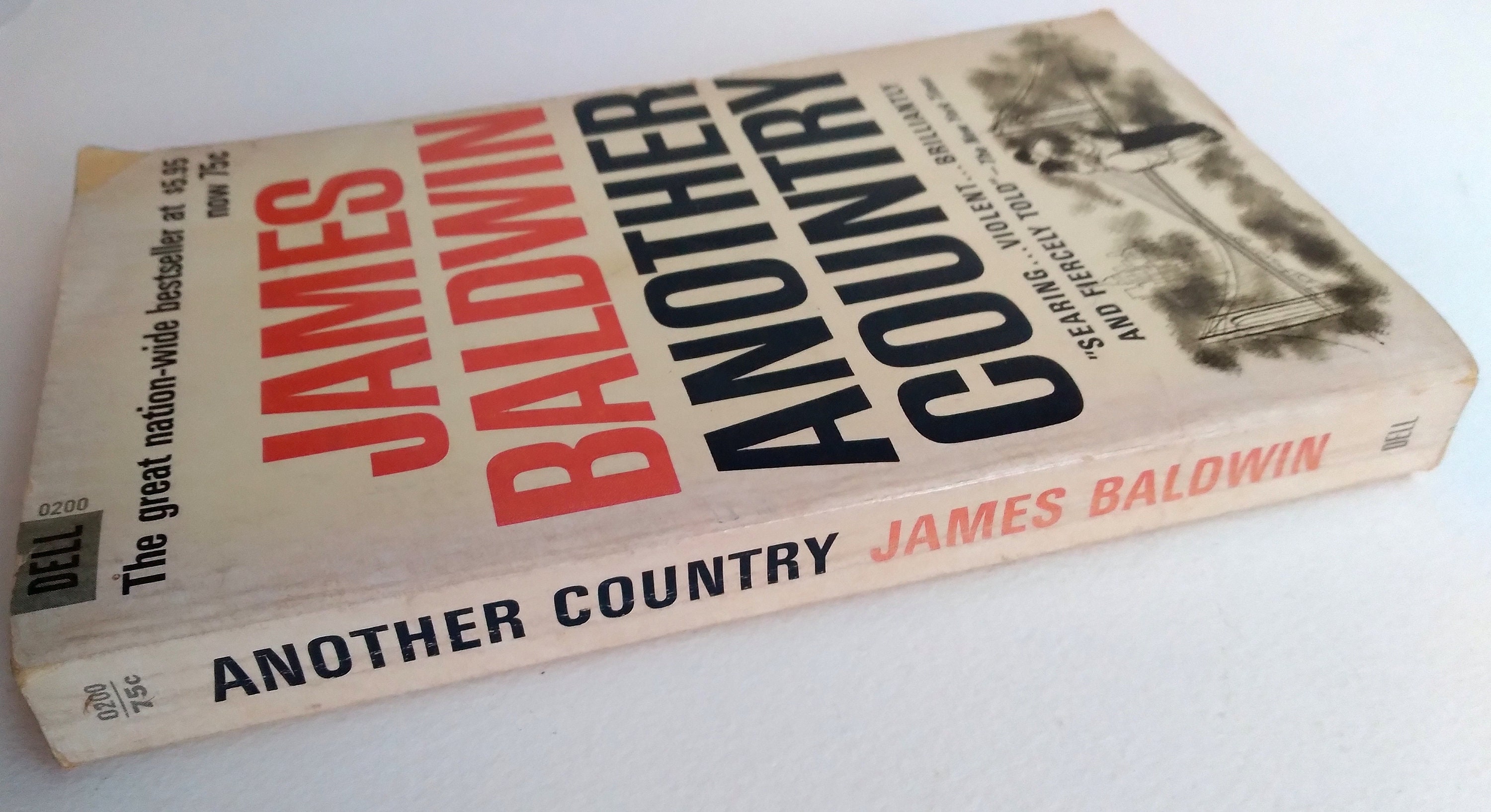 JAMES BALDWIN - Another Country, by James Baldwin, 1963, First Dell ...