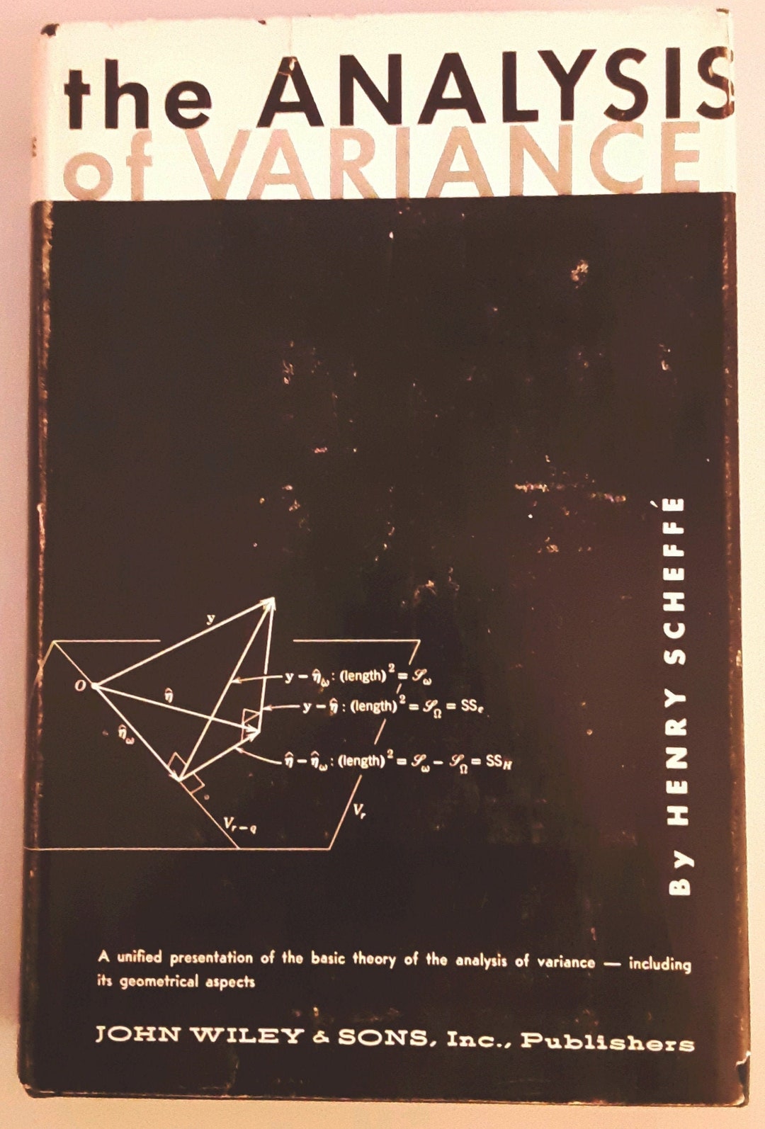 SCHEFFE TEST S-METHOD the Anaysis of Variance by Henry - Etsy