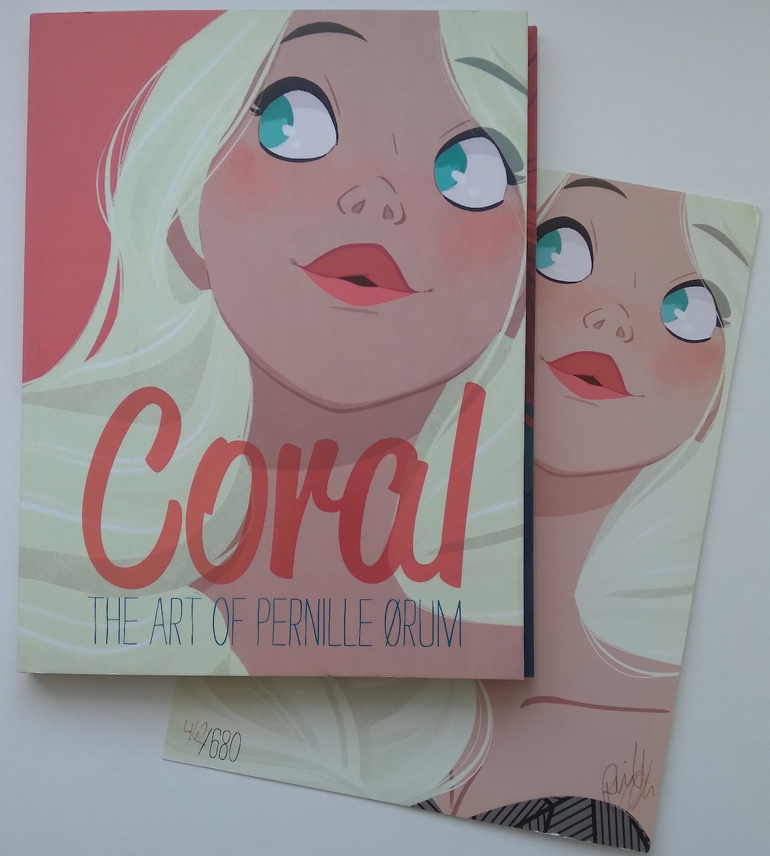 SIGNED Pernille Ørum Coral, the Art of Pernille Orum, First Edition With Stickers, 9788799860418 ...