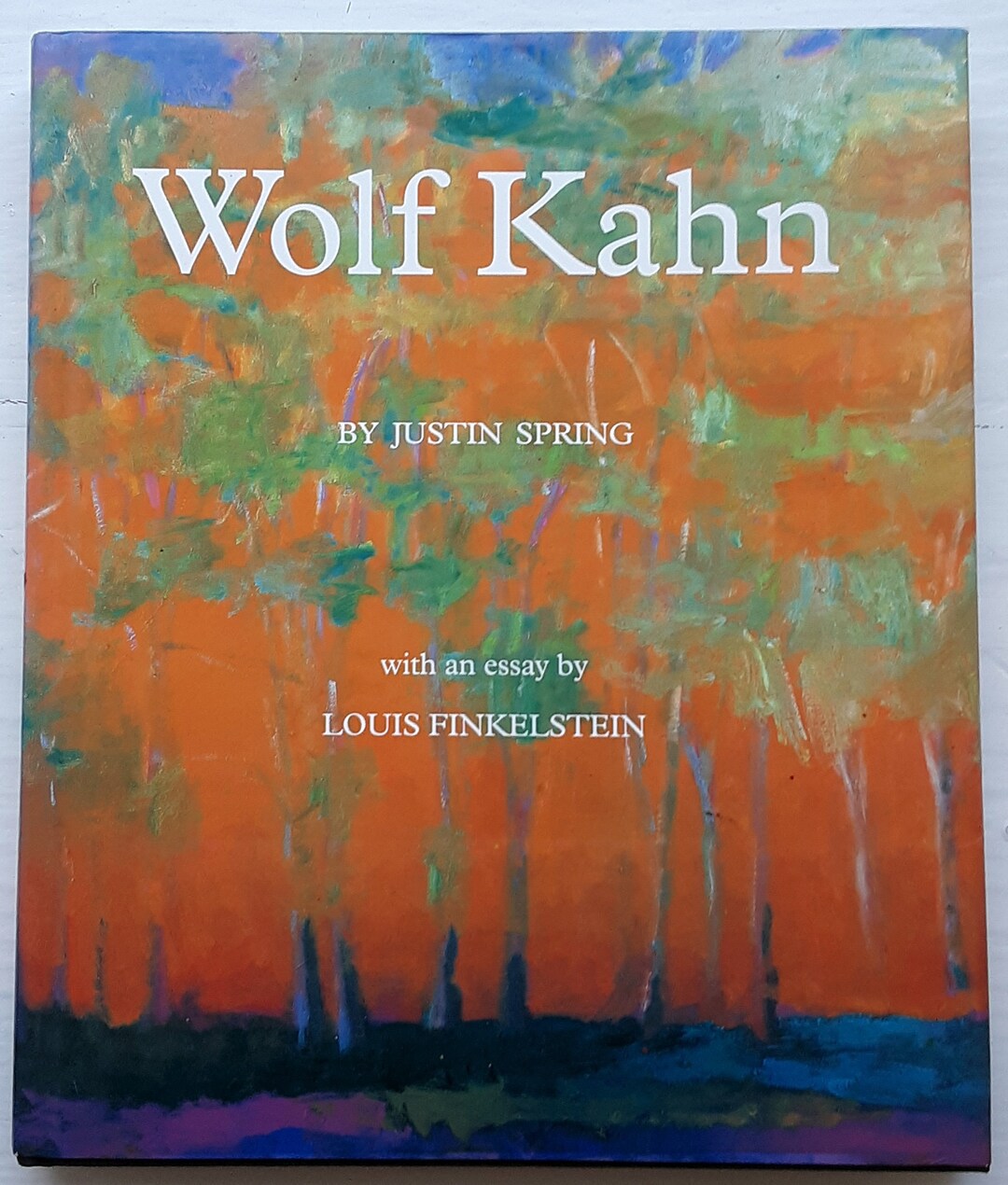 WOLF KAHN, by Justin Spring, Essay by Louis Finkelstein, 1996 ...