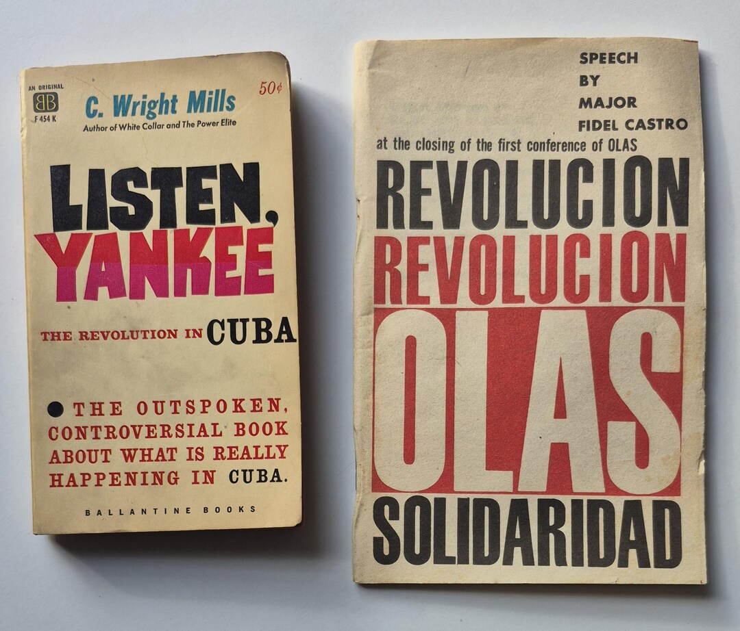 RARE - Fidel Castro 1967 Speech (in English) & Listen, Yankee, the ...