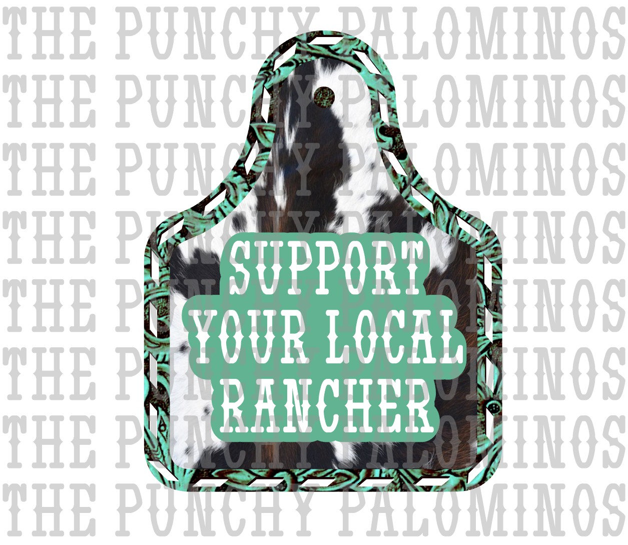 Support Your Local Rancher Western Digital Download | Etsy