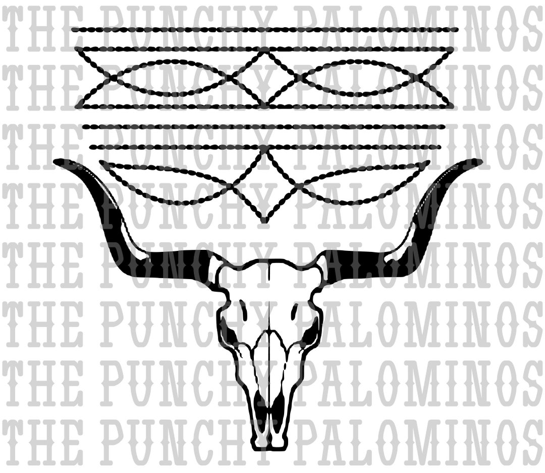 Bootstitch Longhorn Western Toe Bug Digital Download - Etsy