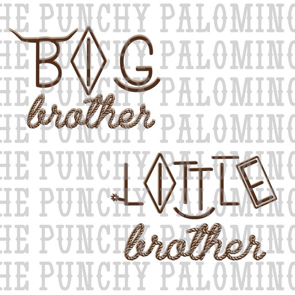 Western Big Brother Png - Etsy